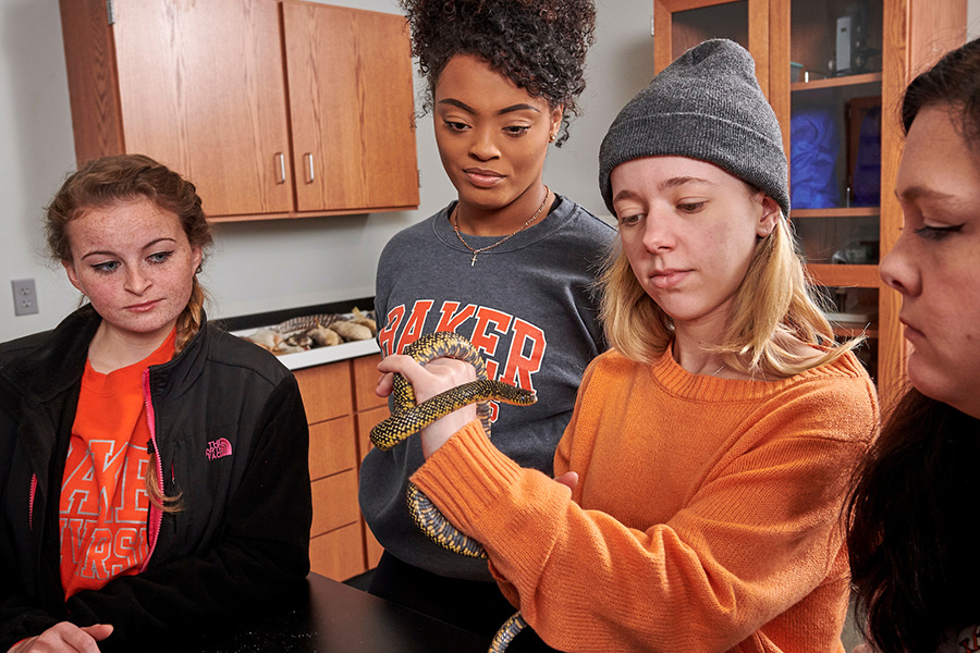 Grant provides win-win-win for Baker students, alumni, and area schools ...