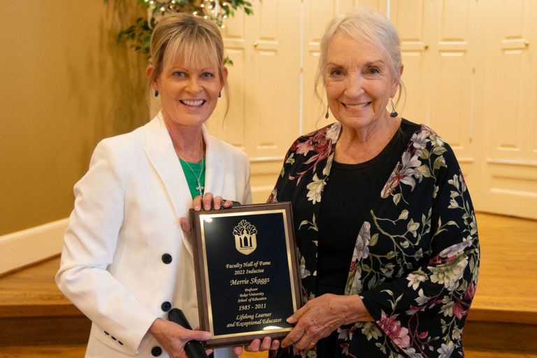 Merrie Skaggs inducted into Baker Faculty Hall of Fame - Baker Alumni ...